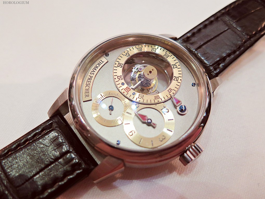 HANDS-ON : Thomas Prescher Triple Axis Tourbillon Regulator Sport ...